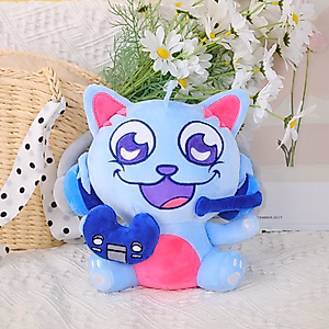 Gravycatman Plush, 8inch Youtuber Gravy Catman Plushie Toys for Fans Gift, Soft Stuffed Animal Doll for Kids and Adults, Great Birthday Christmas Stocking Stuffers Choice for Boys Girls