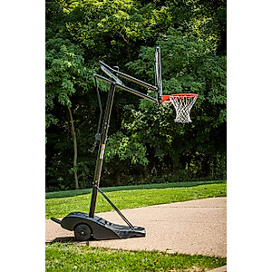 Silverback NXT Portable Adjustable 10ft Outdoor Basketball Hoop - 50" and 54" Basketball Goal Backboard Available - Assembles in 90 Minutes