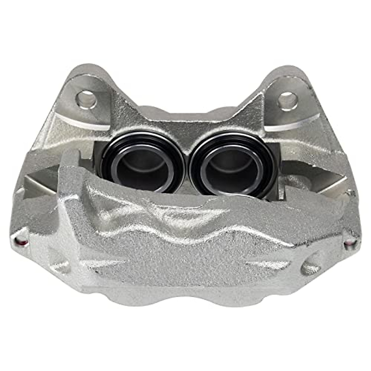 TRQ Front Brake Pad & Rotor Kit Brake Caliper Brake Pads Brake Rotor Semi-Metallic Vented Compatible with 1996-2000 Toyota 4Runner