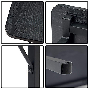 Computer Desk 40 Inch Kids Writing Desk for Small Spaces Students Study Table Home Office Wood Work Desk for Corner Bedroom Modern Portable Laptop Desk for School PC Gaming, Walnut Brown