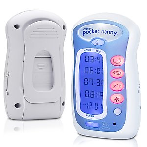 Pocket Nanny - Baby Care Timer, Round The Clock Tracker Includes 4 Different Count up Reminders for Nursing Sleeping Changing & More to Check How Long It's Been- Soft Glow Nightlight for Babies, Kids