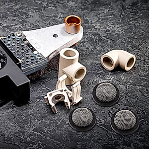 GANAZONO 30pcs Stainless Steel Screen Hose Washers Filter Pressure Shower Head Washer Gasket Inlet Hose Screen Washer Repair Kit for Washing Machine Garden Hose Connector