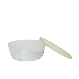 Unica Round Food Container, BPA-free Microwave Bowls with Lids, Airtight Container, Stackable Bowl Set, Freezer-safe, Dishwasher Safe, Set of 3, 7, 15, 18 oz, 6.12x6.12x2.54 in