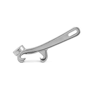 QWORK Barrel Opener, Aluminum, 8", Silver, for Home Industrial Use
