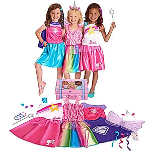 Early Learning Centre Dress Up Trunk Set, Size 4-6x, Kids Pretend Play Costumes and Accessories, Pink, Amazon Exclusive