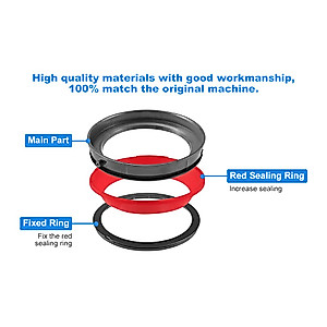Dust Bin Top Fixed Sealing Ring Replacement for Dyson V11 V15 SV14 SV15 SV22 Vacuum Cleaner, Dust Bucket/Dirt Cup Bin Part Sealing Ring Replacement Parts (for V11 V15 SV14 SV15 SV22)