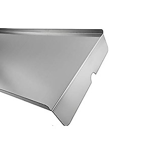 AJinTeby Drip Pan Heat Baffle Replacement for Traeger 34 Series and Newer Tex, Tex Elite Pellet Smoker Grills | Heavy Duty Stainless Steel, Traeger Pro 780
