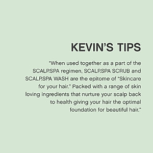KEVIN.MURPHY SCALP.SPA WASH - Clarifying Scalp Shampoo - For All Hair Types - Soothes Dry Scalp - Colour Safe - Sulphate & Paraben Free Shampoo - 250 mL / 8.4 fl oz