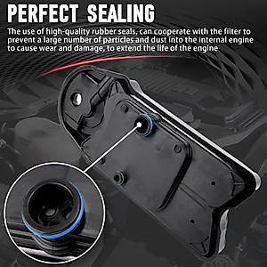 WEILEITE 6.7 Cummins Crankcase Ventilation Filter CCV Breather Fit For Dodge Ram 2500 3500 4500 5500 2008-2021 6.7L Diesel ISB Engine Element Replaces CV52001 904-418 4936636 68002433AC 68002433AB