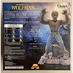 ATLANTIS TOY & HOBBY INC. Lon Chaney Jr. The Wolfman Glow Limited Edition AANA450 Plastic Models Other Misc