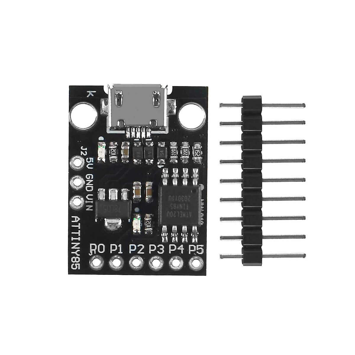MELIFE 4PCS Mini ATTINY85 Micro USB MCU Development Board Module.