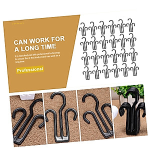 MAGICLULU 72 Pcs Shoe Rack Plastic Hooks for Hanging Shoes Hanger Suction Cup Towel Hook Sandals Drying Hook Excerise Bike Closet Drying Rack Boot Hooks Shoes Holder Slipper Rack Slippers