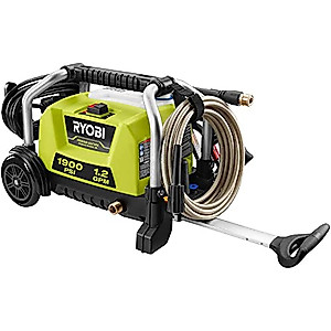 RYOBI RY1419MTVNM 1900 PSI 1.2 GPM Cold Water Wheeled Electric Pressure Washer
