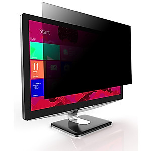 V7 PS27.0W9A2-2N 27" Privacy Filter (16:9, 23.46 x 13.18 in / 59.6 x 33.5 cm, Cleaning Cloth, mounting Straps) matt/Glossy