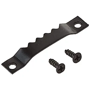 Sunmns 150 Pack Sawtooth Picture Photo Frame Hangers with Screws, Black
