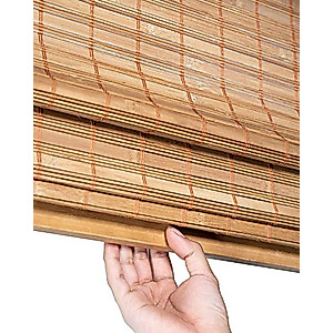 CHICOLOGY Bamboo Blinds , Shades Roman for Windows Window Home Patio & Shade 27"W X 64"H, Squirrel