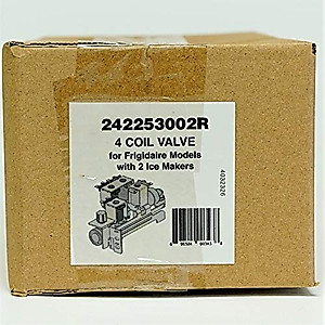 Water Inlet Valve for 242253002 AP5669874 PS7321353,Replacement for Electrolux OEM