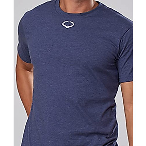EvoShield Adult Short Sleeve Tee, Navy - Large