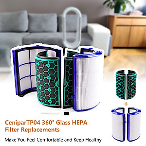 Cenipar TP04 360° Glass HEPA Filter Replacements