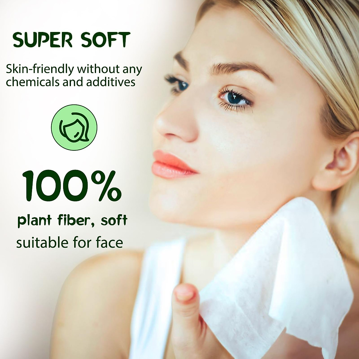 Fancyou Compressed Disposable Face Towel 100 PCS,Thicken Facial Cleansing Cloths Towelettes,Mini Travel Size Towel,Compact Portable Wash Cotton Wipes Tablets Coin Tissues to Cleaning Everything(White)