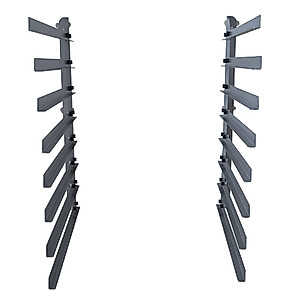 INTBUYING Screen Printing Frame Rack Shelf Storage Holder Screen Printing Squeegee Rack Screen Drying (8 Layer)