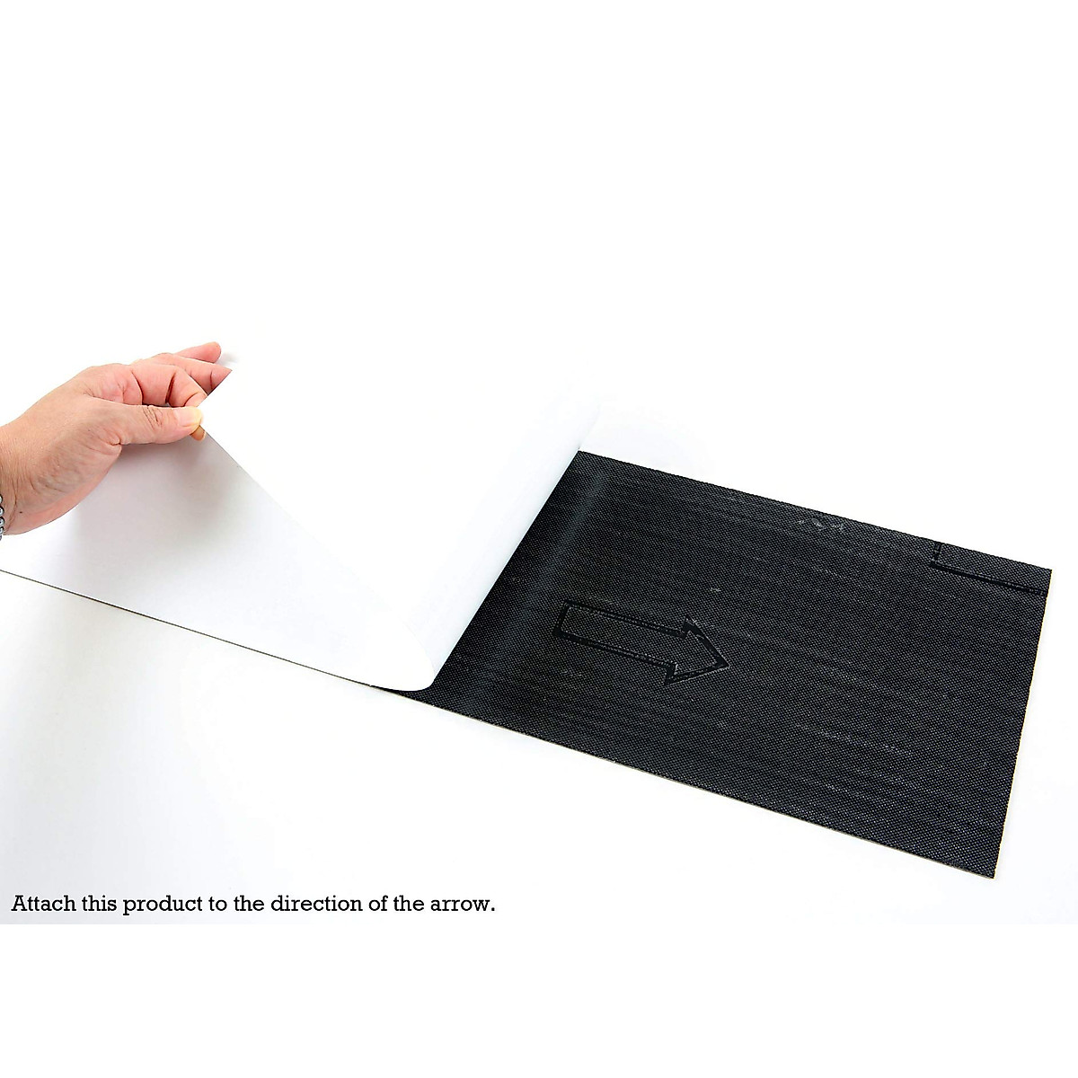 ROSEROSA Peel and Stick Engineered PVC Plank Wood Pattern Self Adhesive Durable Vinyl Flooring (ECK-909 : 5 Planks)