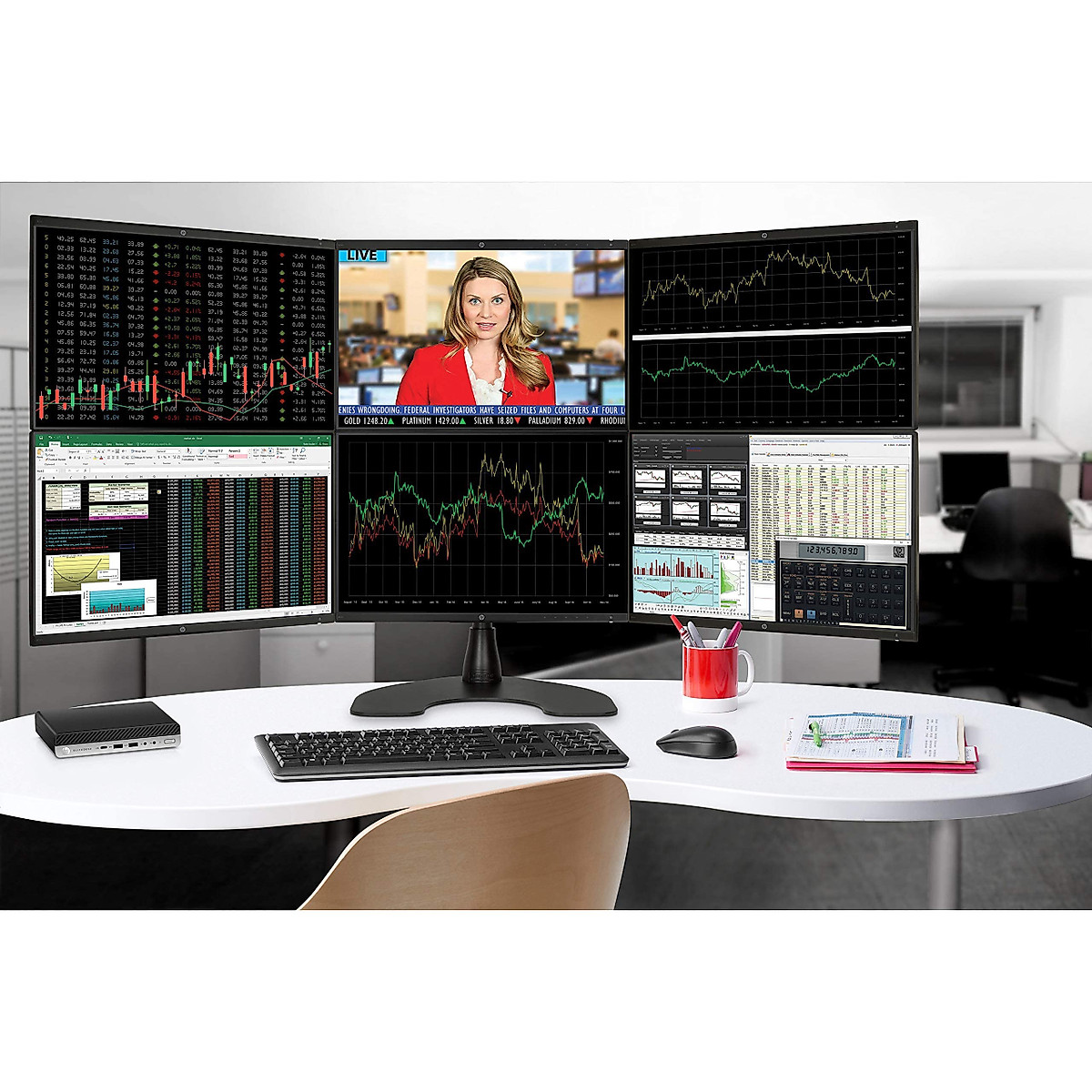 Dell Optiplex 3060 SFF Desktop PC, Intel i5-8500 3.0GHz 6 Core, 16GB DDR4, 256GB SSD, DVD-RW, WiFi, Win 10 Pro (Renewed)