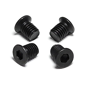 TASP 4 Pcs M10 Wood Chipper Blade Bolts Replacement Garden Shredder Screws Compatible with Sun Joe CJ601E CJ602E Earthwise GS70015