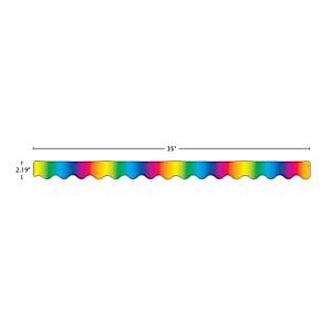 Teacher Created Resources Multicolor Border Trim, Multi Color (4177)