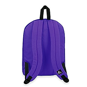 Everest Classic Backpack, Dark Purple, One Size