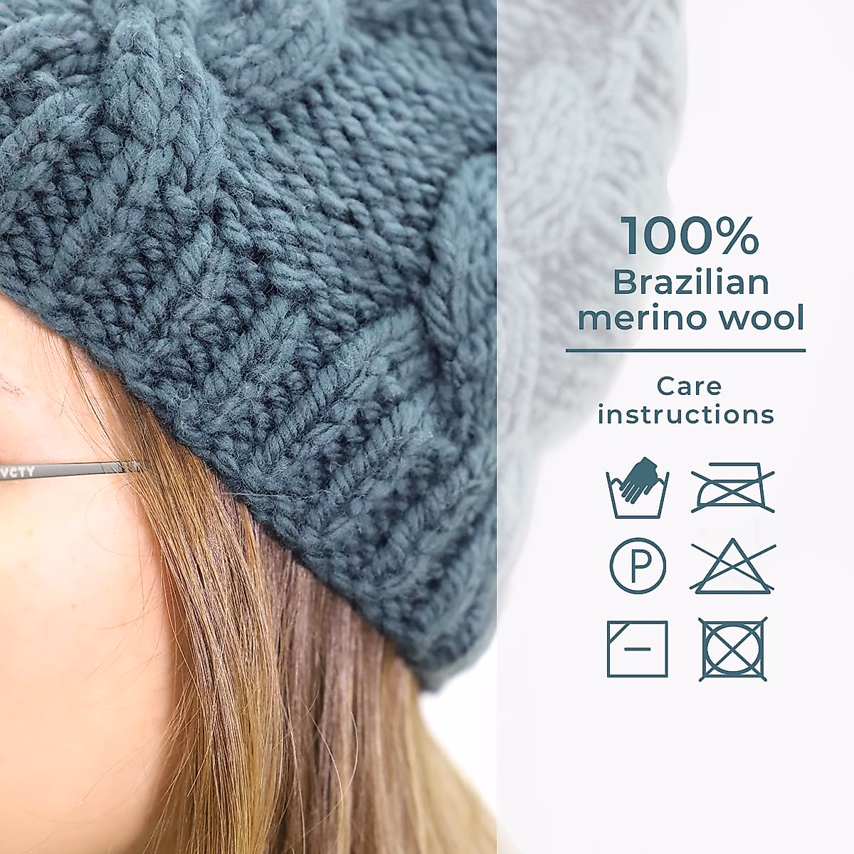 CIRCULO Supreme Merino Wool Yarn - 100% Brazilian Merino - Washable, Soft, Warm, and Luxurious - Perfect for Knitting & Crochet - Chunky - 73yds / 3.52oz (4095 - Rum)