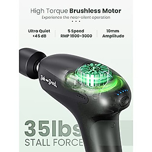 BOB AND BRAD Massage Gun, UNI Mini Massage Gun Deep Tissue Muscle Massage Gun, Upgrade 10mm Amplitude Portable Percussion Massage Gun, Massagers Gun Handheld Deep Tissue Mini Travel Massage Gun