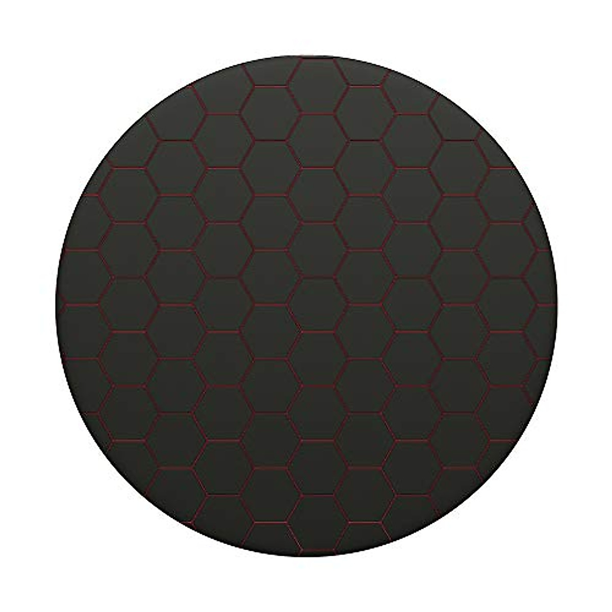 Cool Red and Black Cell Phone Button Holder Pop Out Knob PopSockets Swappable PopGrip