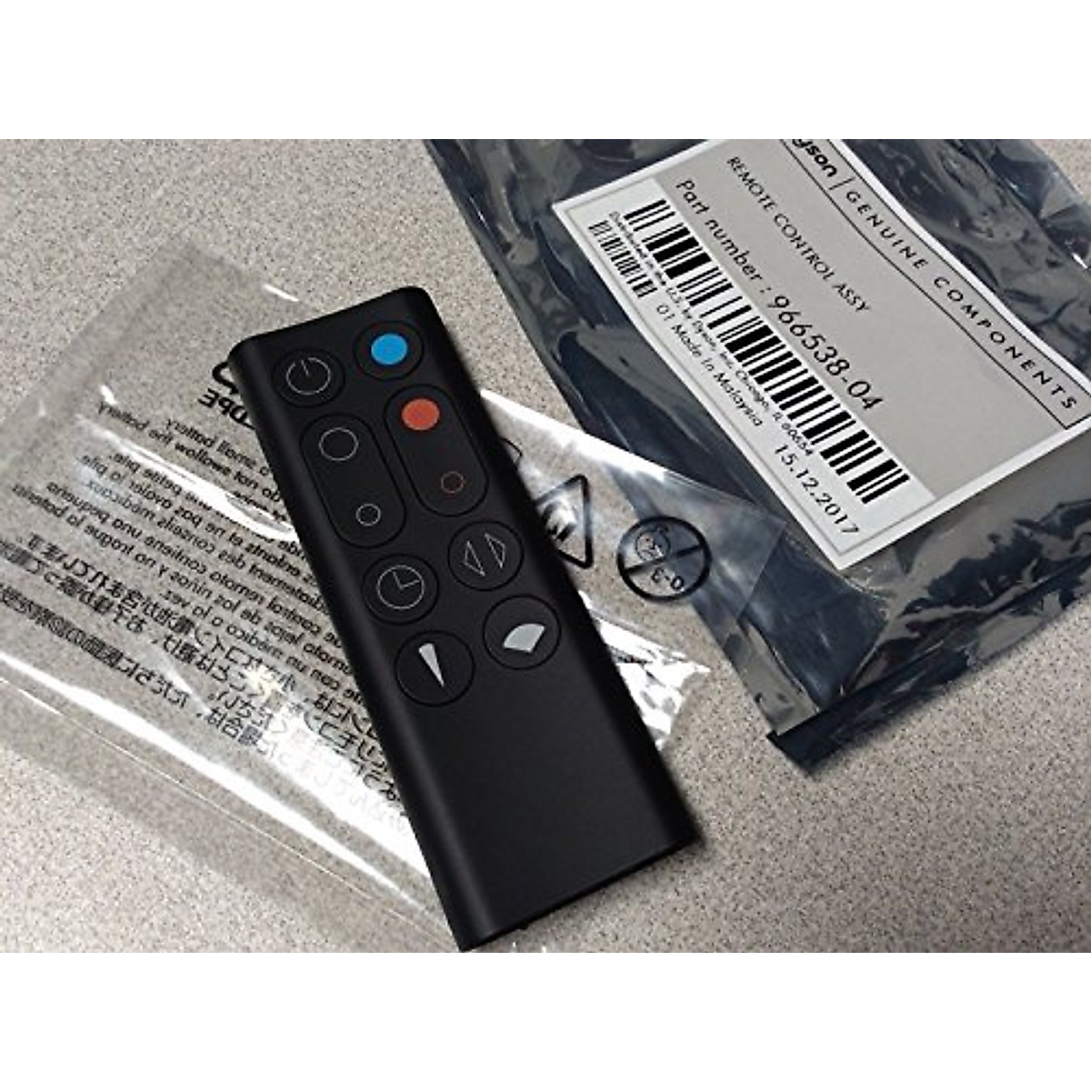 Dyson Replacement Remote Control 966538-04 for Fan Heater Model AM09