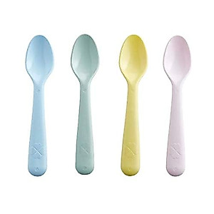 Ikea Plastic 18-Piece Cutlery Set Mixed Colours, Set of 6 Sppon, 6 Fork and 6 Knife