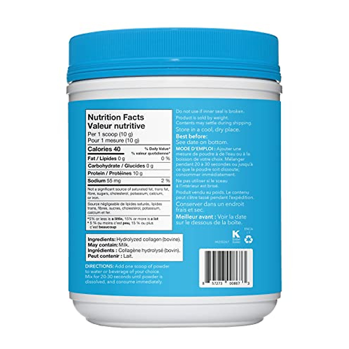 Vital Proteins Unflavoured Collagen Peptides, 567 GR