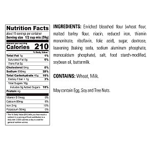 Krusteaz Waffle & Pancake Mix Variety Pack, 1 Belgian Waffle Mix (28 oz), 1 Buttermilk Pancake Mix (32 oz), 1 Heart Healthy Buttermilk Pancake Mix (25.2 oz), (3 CT)