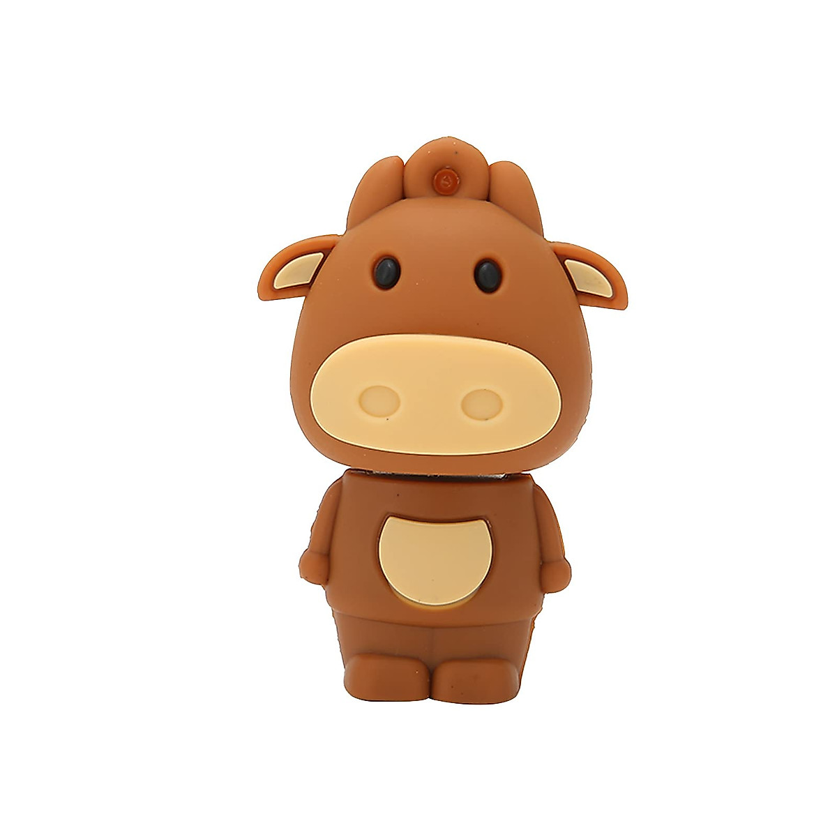 Heayzoki 16GB/32GB/64GB/128GB USB Flash Drive,Thumb Drives Memory Drive,Portable Cartoon Cow Doll Storage Memory Drive,for USB‑A Port Desktop Computer Laptop Tablet Computer TV(64GB)