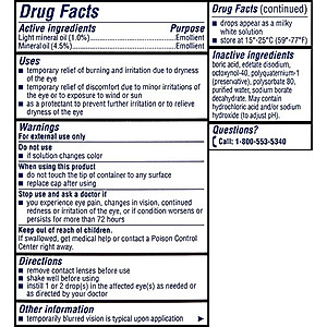 Bausch + Lomb Soothe XP Dry Eye Drops, Xtra Protection Lubricant Eye Drops with Restoryl Mineral Oils, , 0.5 Ounce Bottle Twinpack, 0.5 Fl Oz (Pack of 2)