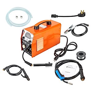 180A MIG Welder Machine 110V/220V Dual Voltage MIG Welding Machine 3-In-1 MIG/Lift TIG/ARC Welder Kit Flux Core Welder (180A 110V/220V)