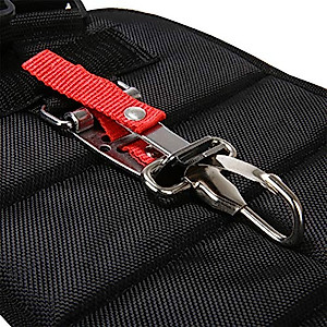 ifundom Black Comfort Strap Double Shoulder, Trimmer Shoulder Strap for Trimmers Brushcutters Strimmer Harness, Garden Brush Cutter Lawn Mower Nylon Belt fit for Brush Cutter Trimmer Kit