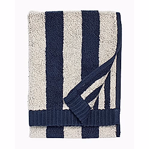 MARIMEKKO - Kaksi Raitaa Terry Cotton Guest Towel (Dark Blue)