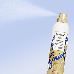 Pantene Hairspray, Smooth & Soft Finish, Pro-V Level 3 Airspray, Humidity Resistant, 7 Oz, Pack of 3