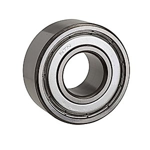 NTN Bearing 6208Z Single Row Deep Groove Radial Ball Bearing, Normal Clearance, Steel Cage, 40 mm Bore ID, 80 mm OD, 18 mm Width, Single Shielded