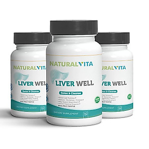 Liver Well (2) Cleanse, Metabolic Support Dtox - Liver Supplement for Liverwell Health with Milk Thistle Extract