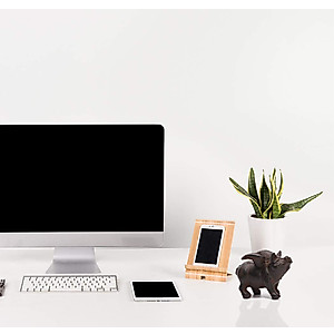 BRASSTAR Cast Iron Flying Pig Statue Paperweight Garden Home Office Desk Decor Collection Animal Figurine PTWQ008