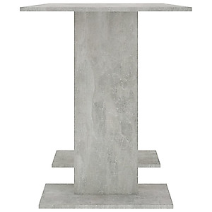 YPWRENH Console Tables Cocktail Table Dining Table Concrete Gray 43.3"x23.6"x29.5" Engineered Wood for Dining Room, Kitchen or Living Room