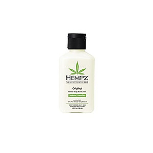HEMPZ Body Lotion - Floral & Banana Daily Moisturizing Cream, Shea Butter Hand and Body Moisturizer - Hemp Lotion - Skin Care Products, Hemp Seed Oil - Mini, 2.25 oz.