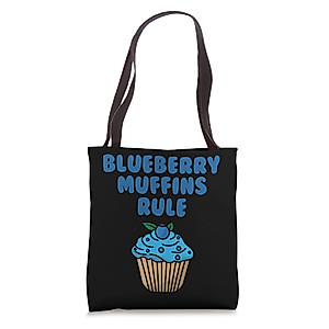 Blueberry Muffins Cute Blueberries Eater Berry Lover Graphic Tote Bag
