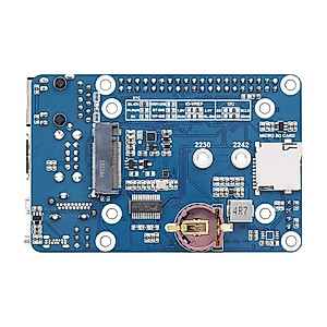 Mini Base Board (C) for Raspberry Pi Compute Module 4 (CM4), 40PIN LCD Connector, Gigabit Ethernet RJ45 Interface